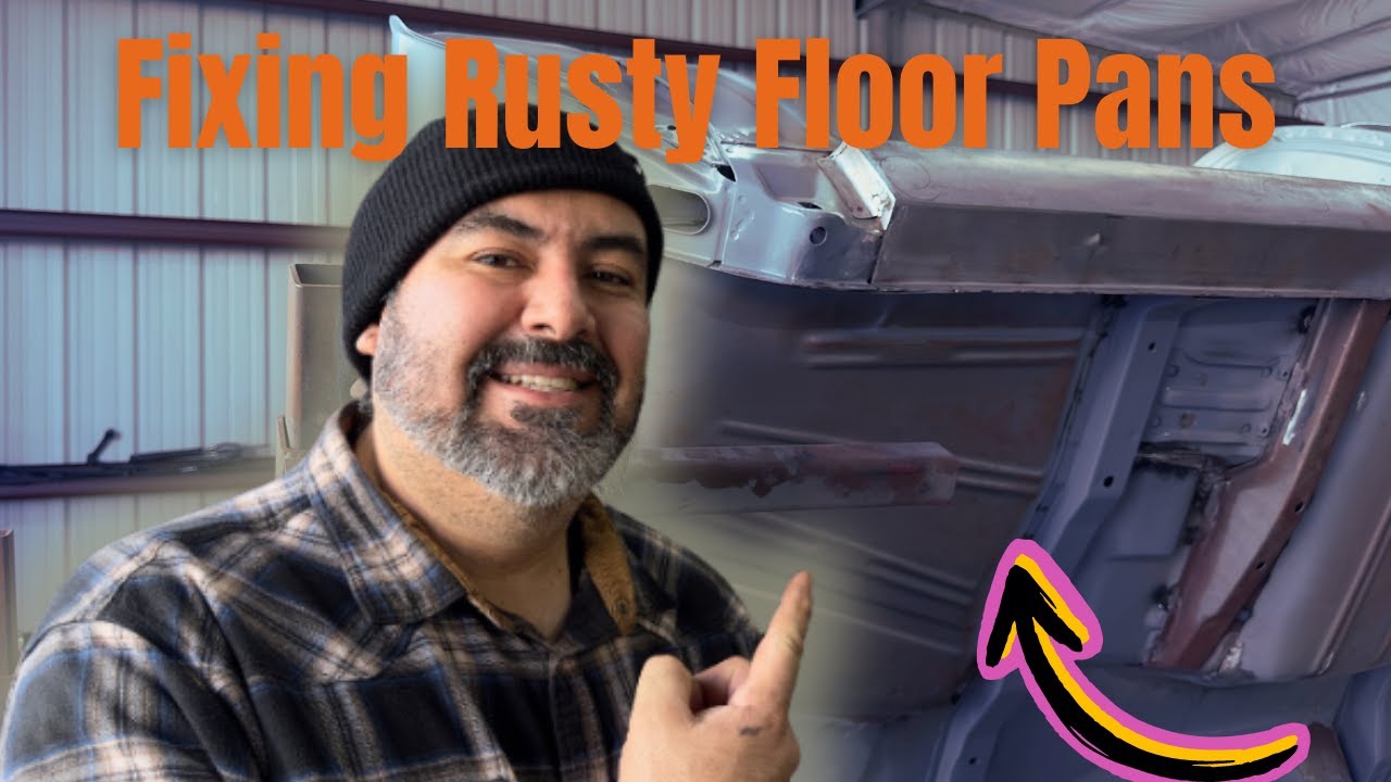 Fixing Rusty Floor Pans The Right Way 58 Impala Convertible Lowrider Build Episode 12 - YouTube