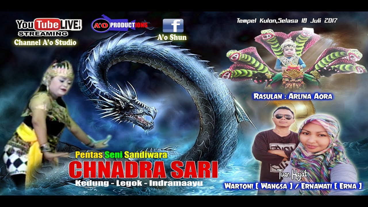 Live Malam Sandiwara CHANDRA SARI * - YouTube
