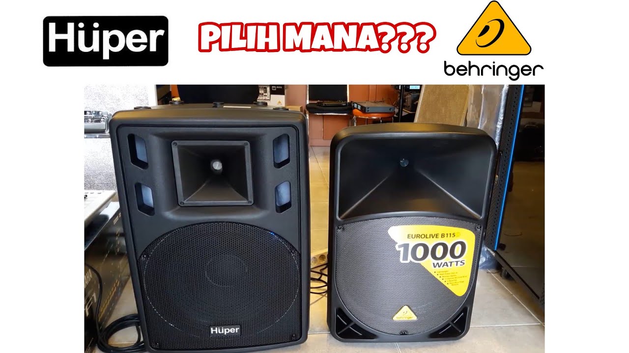REVIEW SPEAKER HUPER HA400 - YouTube