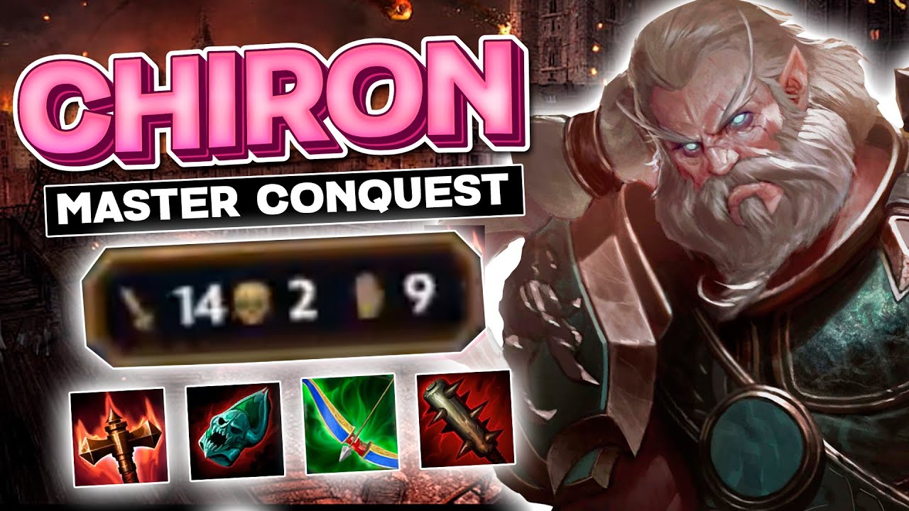 CHIRON MID - HASTA MI COMPAÑERO ME TROLEA!!! - SMITE Master Conquest ...
