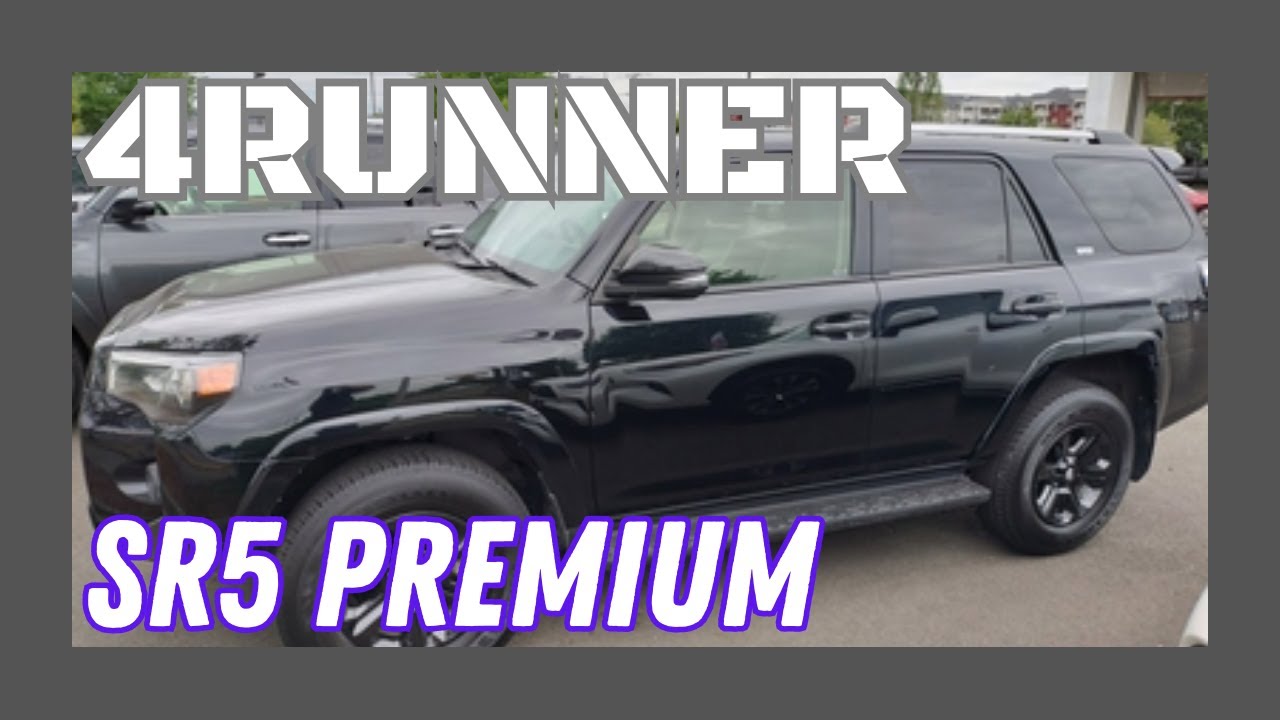 Toyota 4Runner SR5 Premium with 3rd Row Seat - YouTube