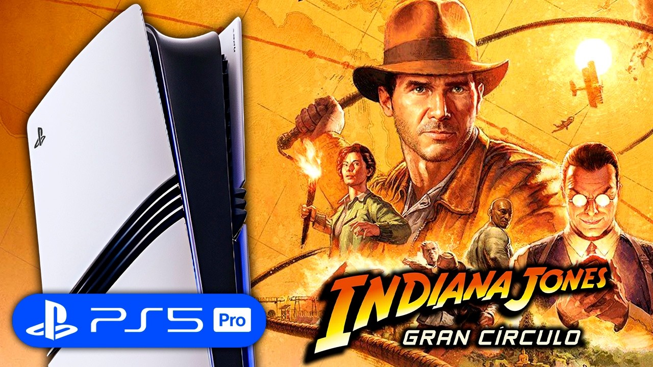 INDIANA JONES en PS5 PRO es la MEJOR VERSIÓN!! 😍 Gameplay a 4K NATIVOS ...