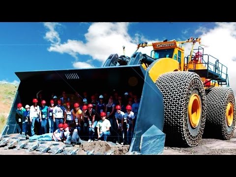 Dünyanın EN BÜYÜK KEPÇESİ Teker Boyu 4METRE Ağırlık 258TON Dev Makina Akıllı Teknoloji Makina