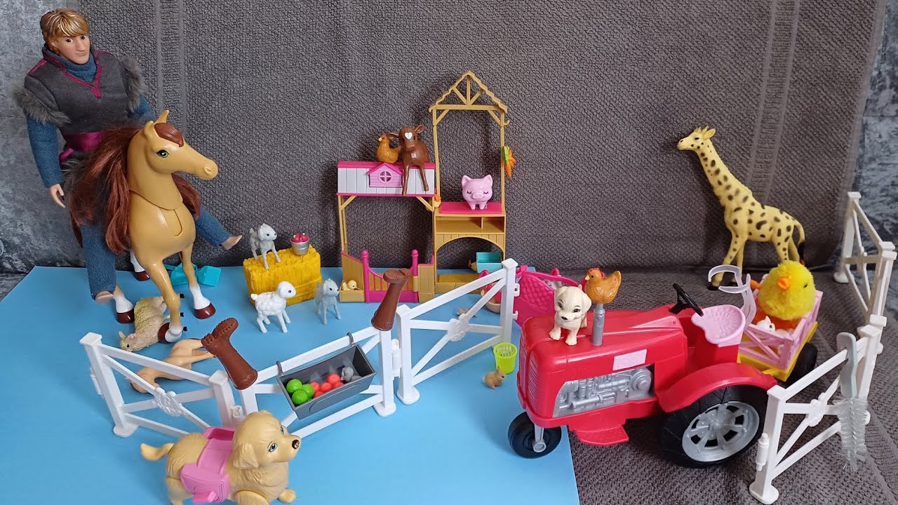 10 minutes 🚜 Satisfying with Unboxing Cute Farm Playset 🚜 Toys ...