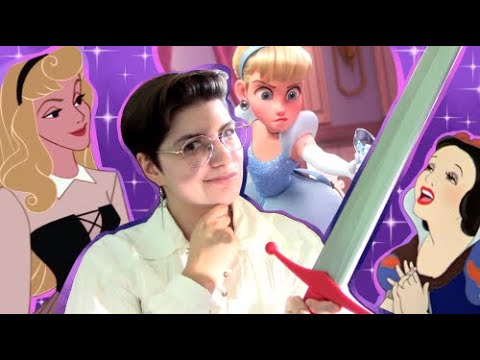 I gave Disney princesses swords [cc] - YouTube