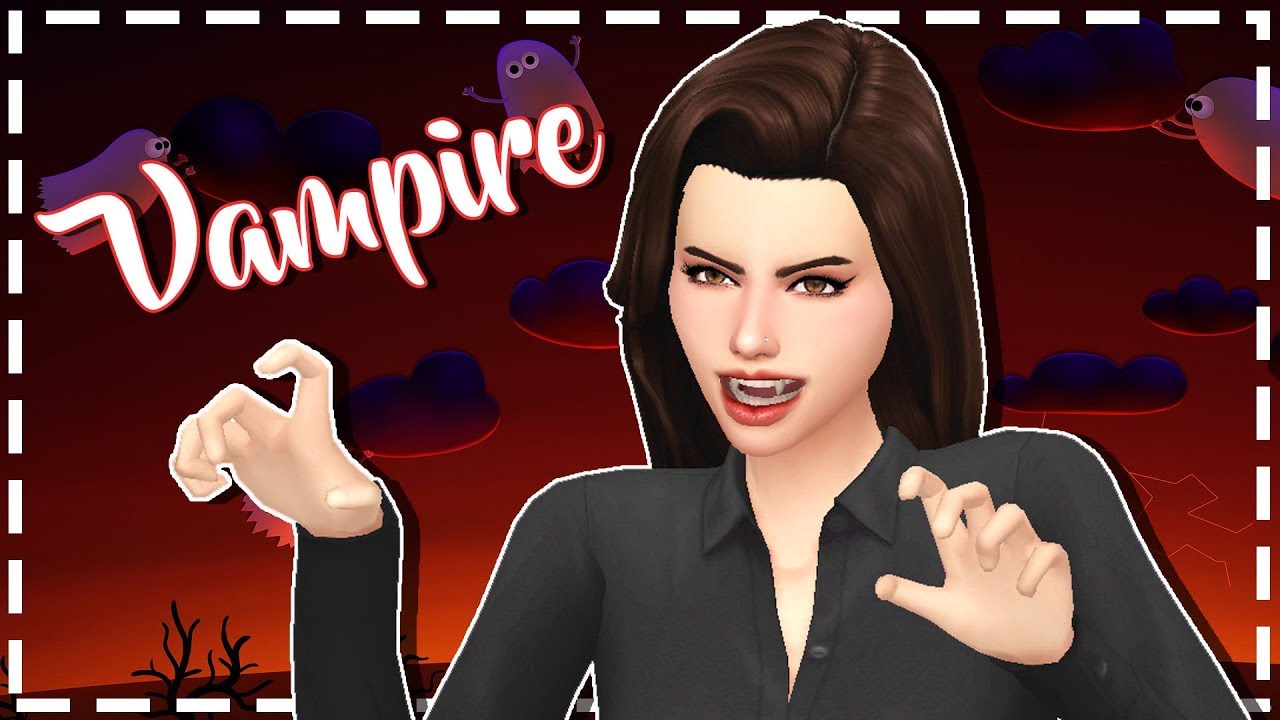 Sims 4: Vampire Create A Sim Collab w/Simstas - YouTube