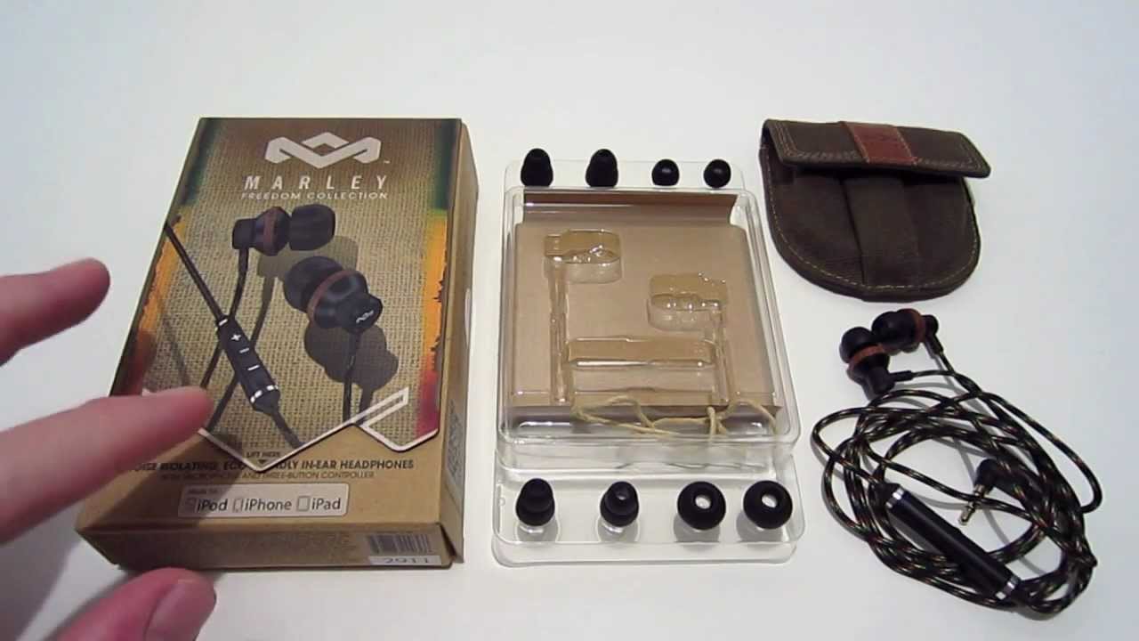 Review: House of Marley Conqueror In-Ear Headphones - YouTube