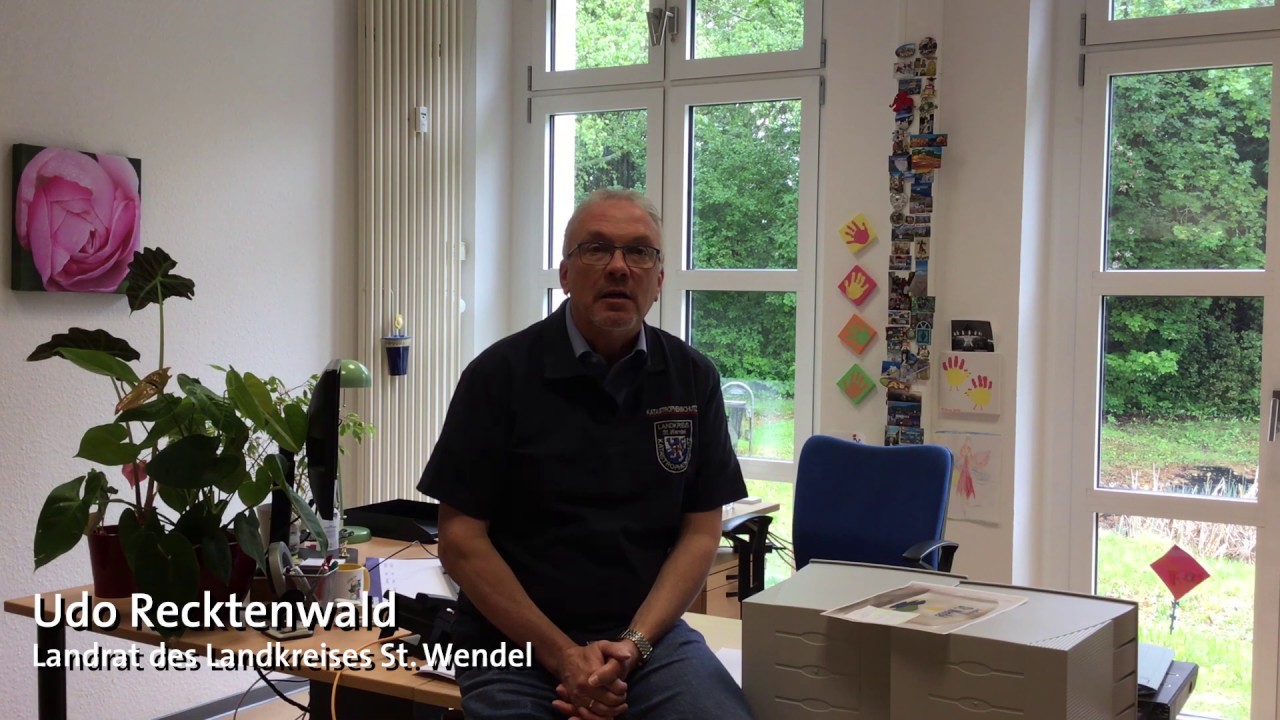 Landrat Udo Recktenwald zur aktuellen Lage im Landkreis St. Wendel (30. ...