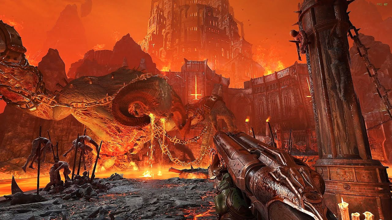 DOOM Eternal (Los, gib's mir Folge 10) - Nekravol Part 1 - Die Stadt ...