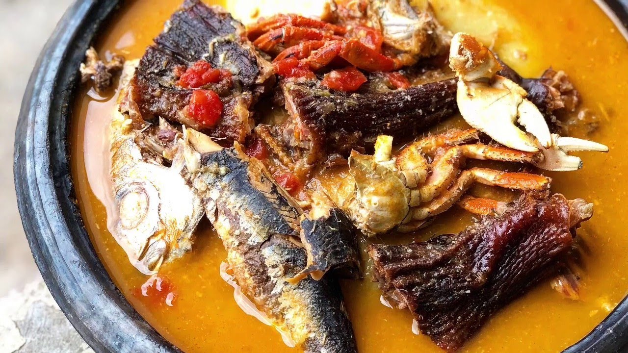 Mukbang Fufu With Fresh Fish Light Soup Amazing Taste , Kindly Support ...