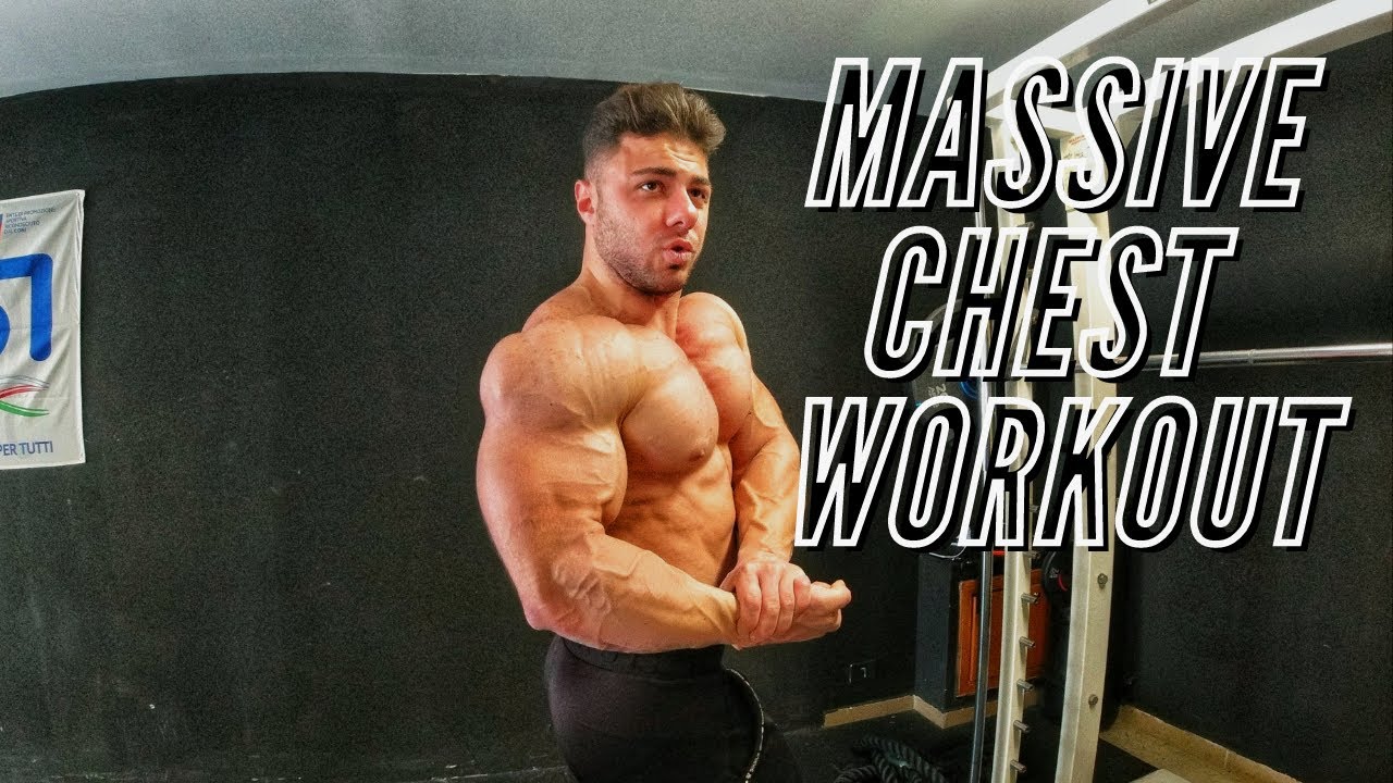 MASSIVE CHEST WORKOUT!!!!! - YouTube