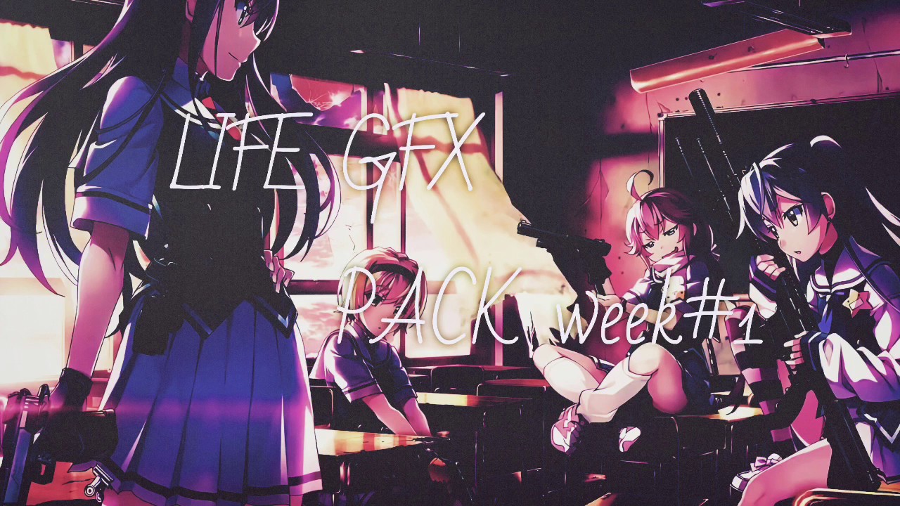 LIFE GFX PACK week#1 - YouTube