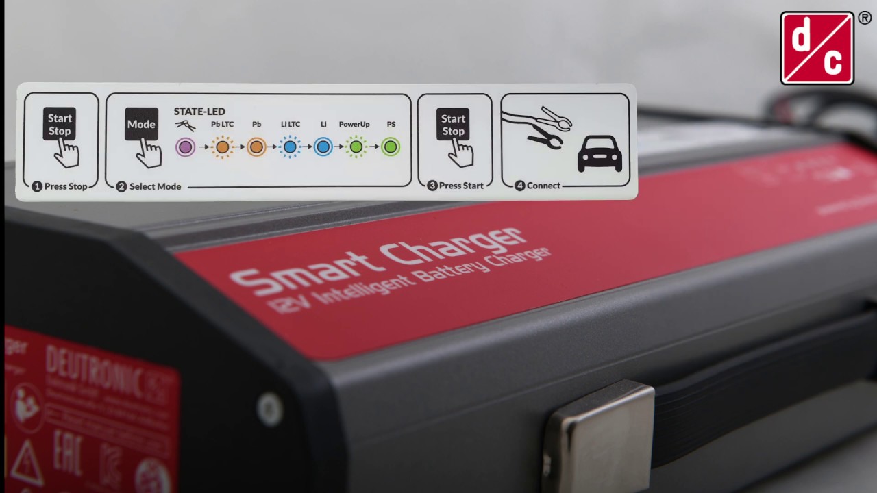 The new Deutronic SmartCharger - YouTube