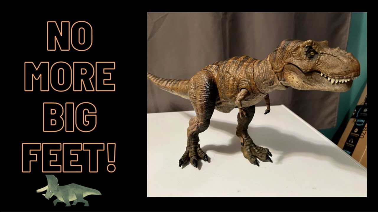 Mattel Hammond Collection Tyrannosaurus rex WITH SMALLER FEET (custom ...