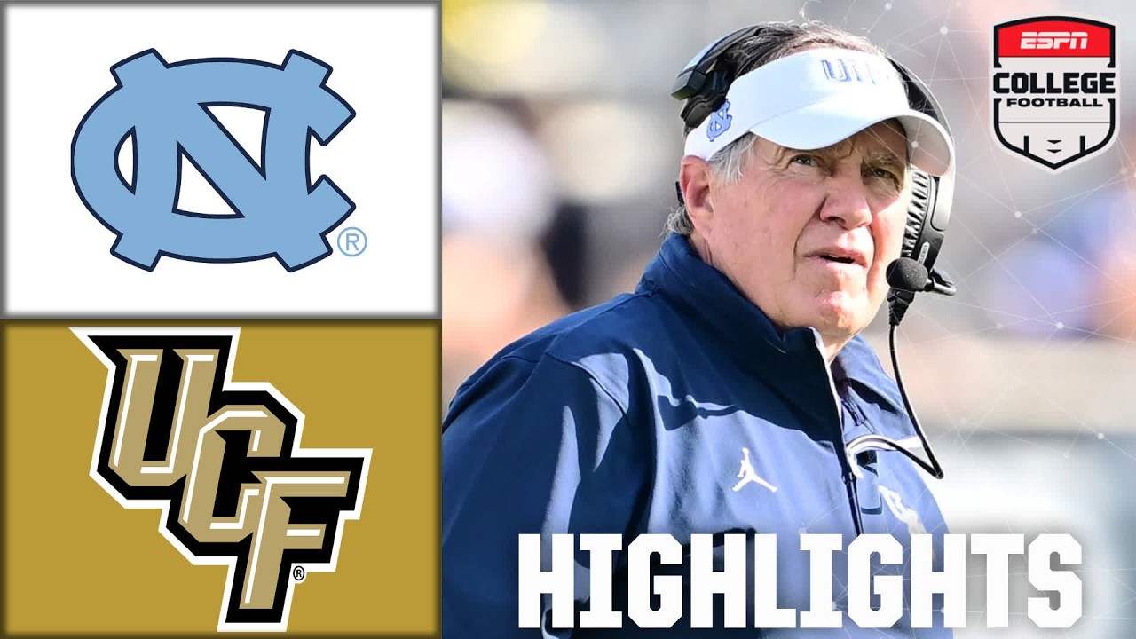 North Carolina Tar Heels vs. UCF Golden Knights | Full Game Highlights ...
