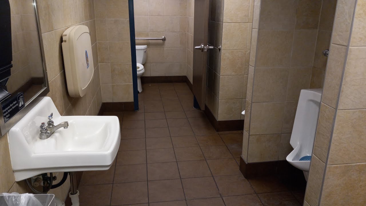 Whataburger Men's Restroom - YouTube