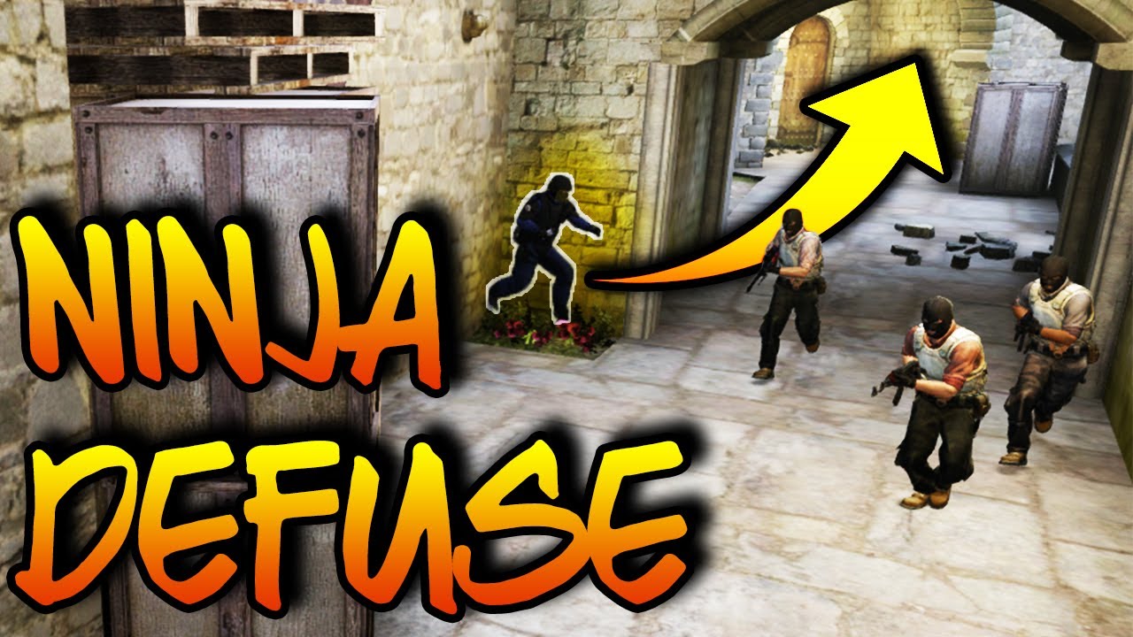 CS:GO 1V5 NINJA DEFUSE MONTAGE #13 - YouTube