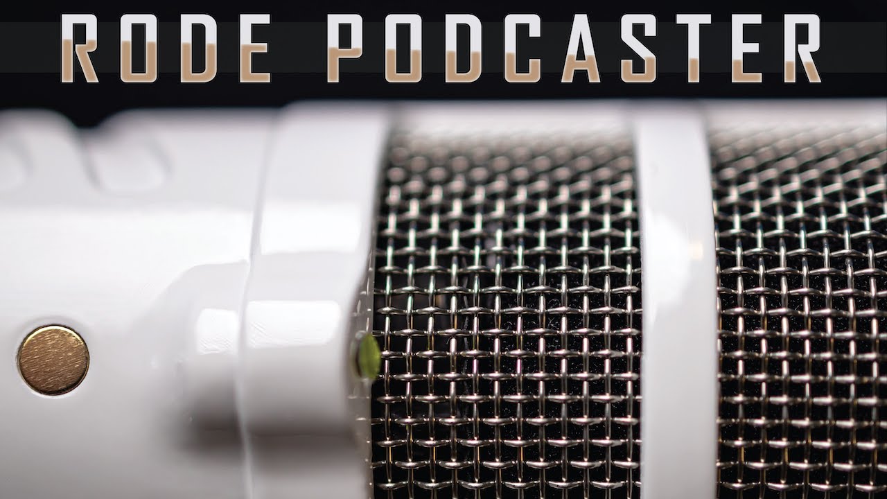RØDE Podcaster (old version) USB Microphone Review / Test (is this USB ...