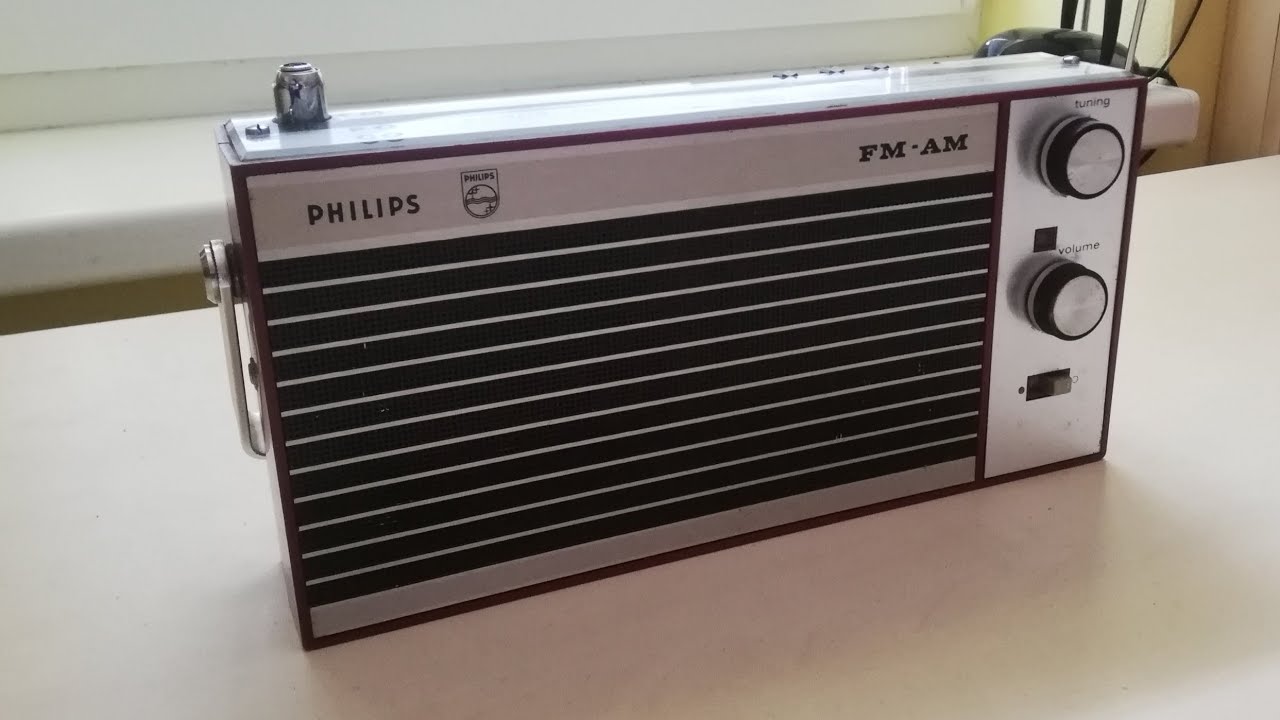 Philips tranzistor 80te roky MW LW FM - YouTube