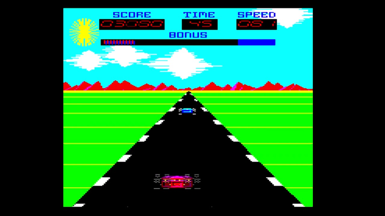 17 January 2019 BBC Model B Game Overdrive emul - YouTube