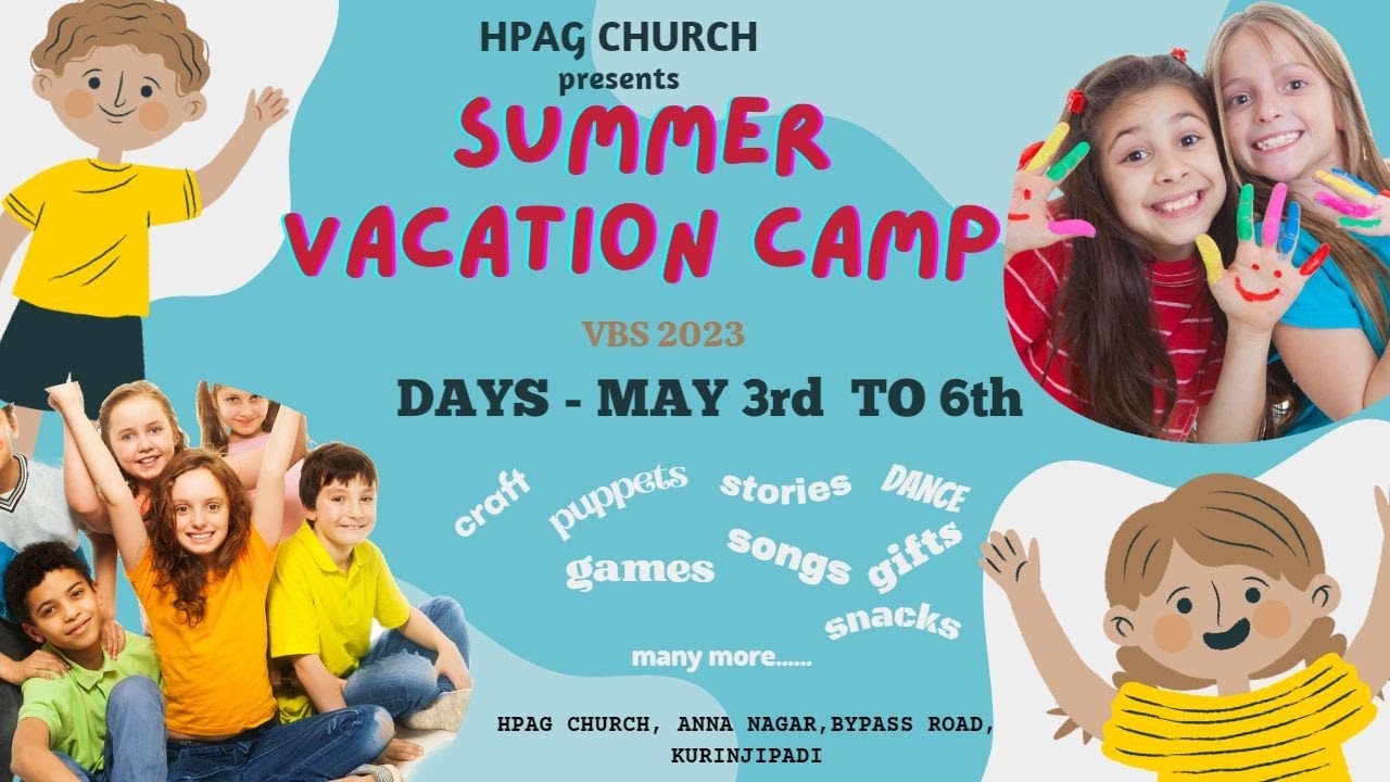 VBS HIGHLIGHTS 2023 | Children's ministry | Summer Vacation Camp| HPAG ...