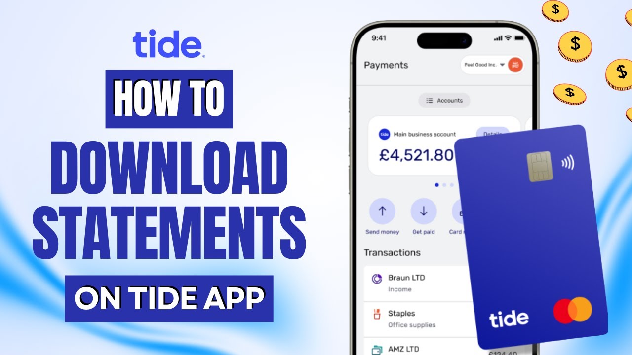 How to Download Tide Bank Statement (Step-by-Step) - YouTube