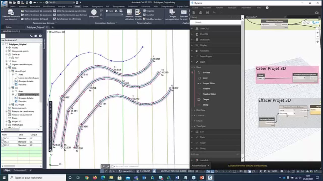 2021-03-25 Dynamo pour Civil 3D - YouTube