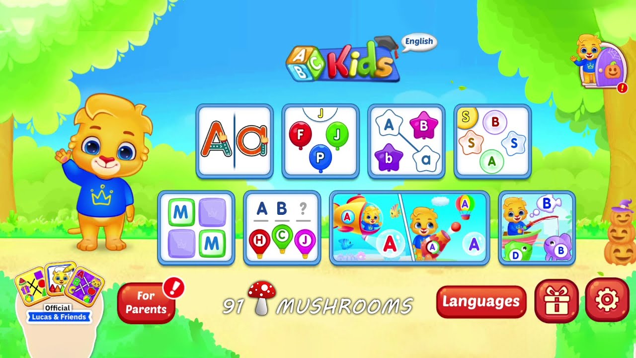 ABC Kids - Tracing & Phonics | Lucas and Friends | Kids Game Play 21124 ...