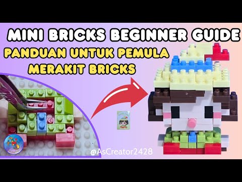 HOW I BUILD MINI SMALL LEGO BRICKS NANO BLOCKS FUNNY PARK SERIES NO ...