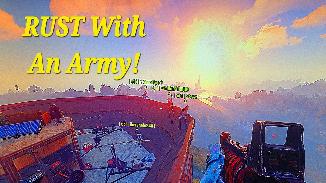 How it feels to have an Army in RUST - YouTube