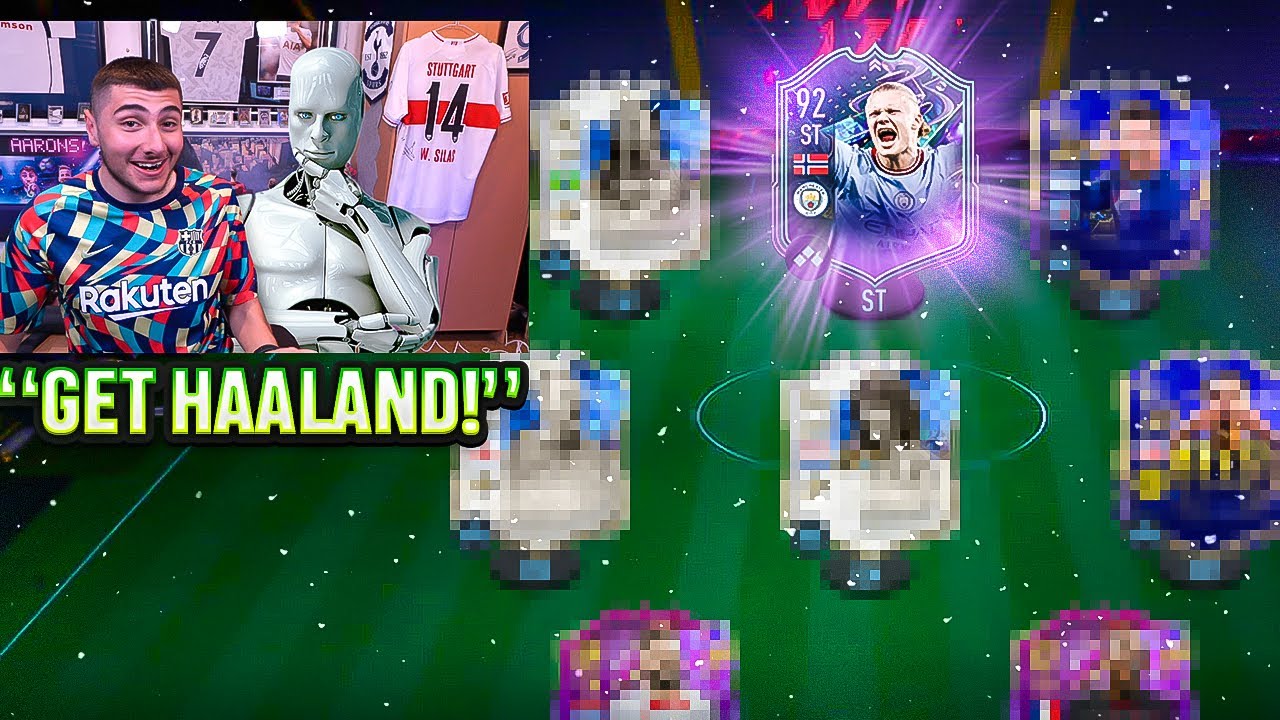 AI ROBOT Chooses My FIFA Team! - YouTube