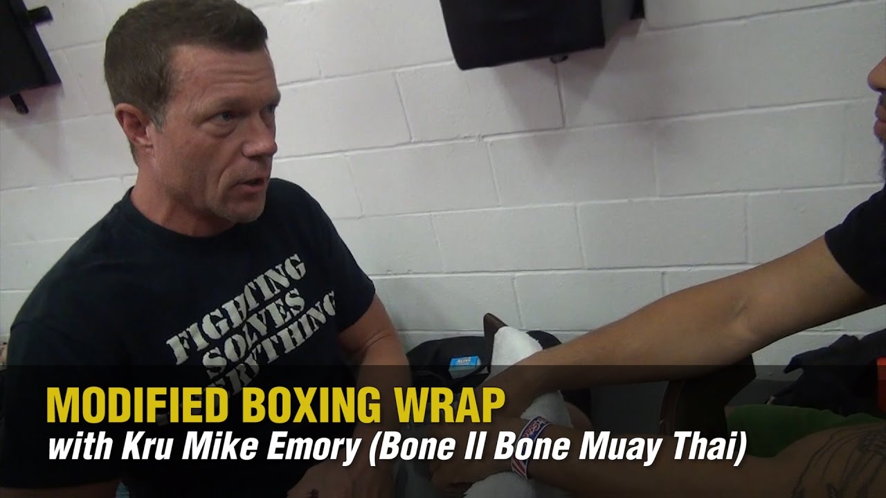 Kru Mike Emory – Modified Boxing Wrap - YouTube