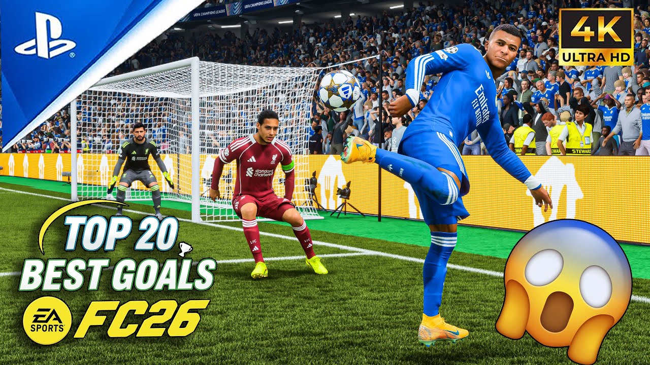 UNBELIEVABLE FC 26 GOALS | TOP 20 IMPOSSIBLE GOALS [PS5 PRO 4K60] - YouTube