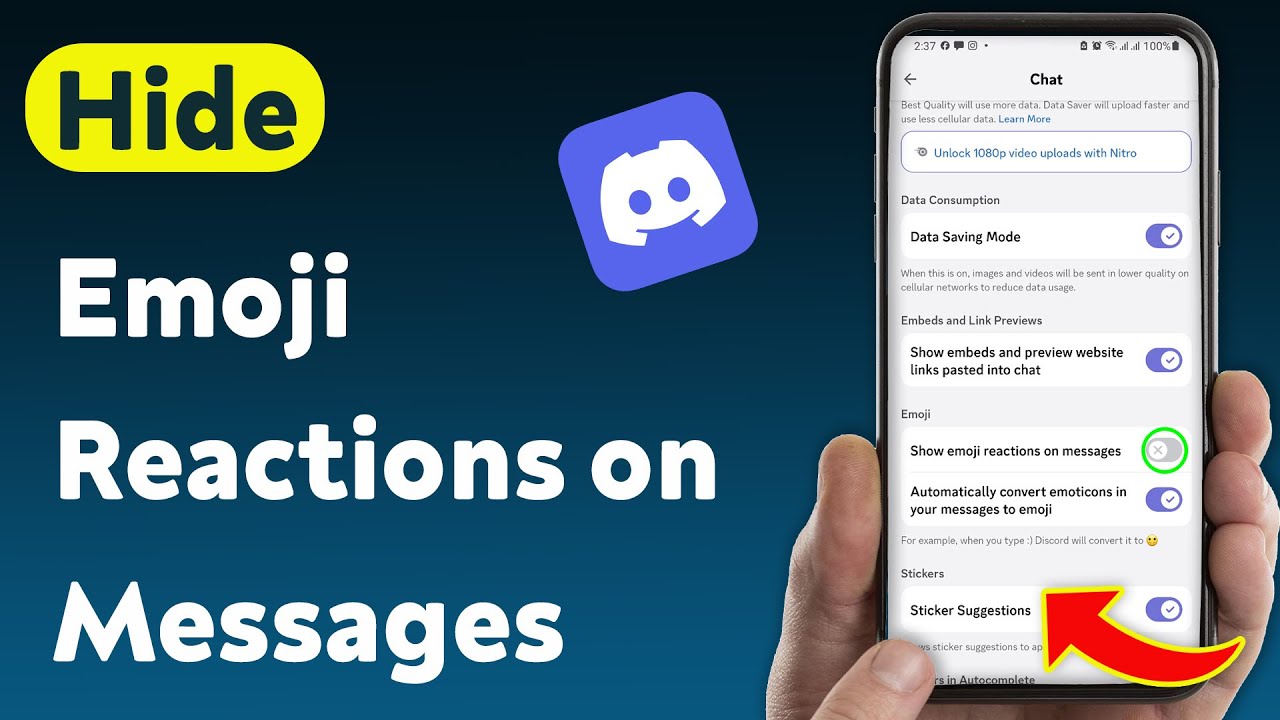 How to Hide Emoji Reactions on Messages in Discord Mobile (Updated ...