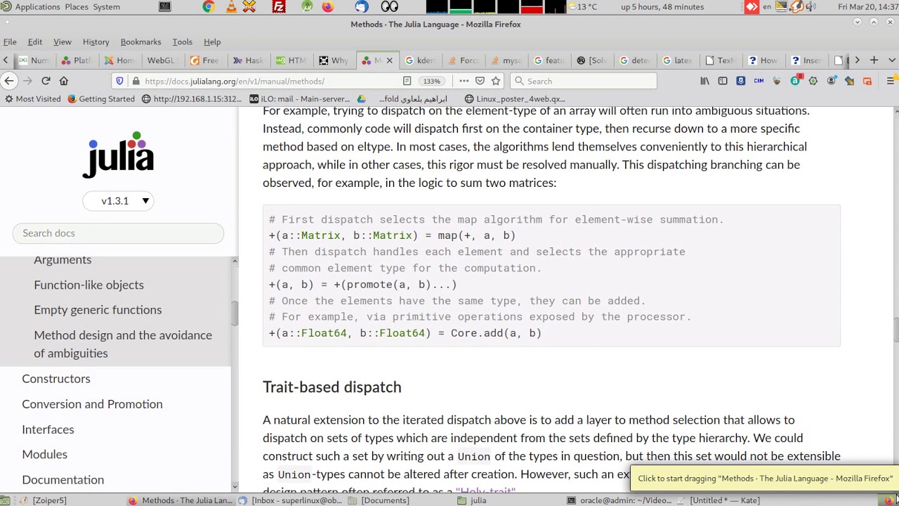 14 2 Julia Programming Tutorial Methods البرمجة بلغة جوليا طرق الدوال Youtube