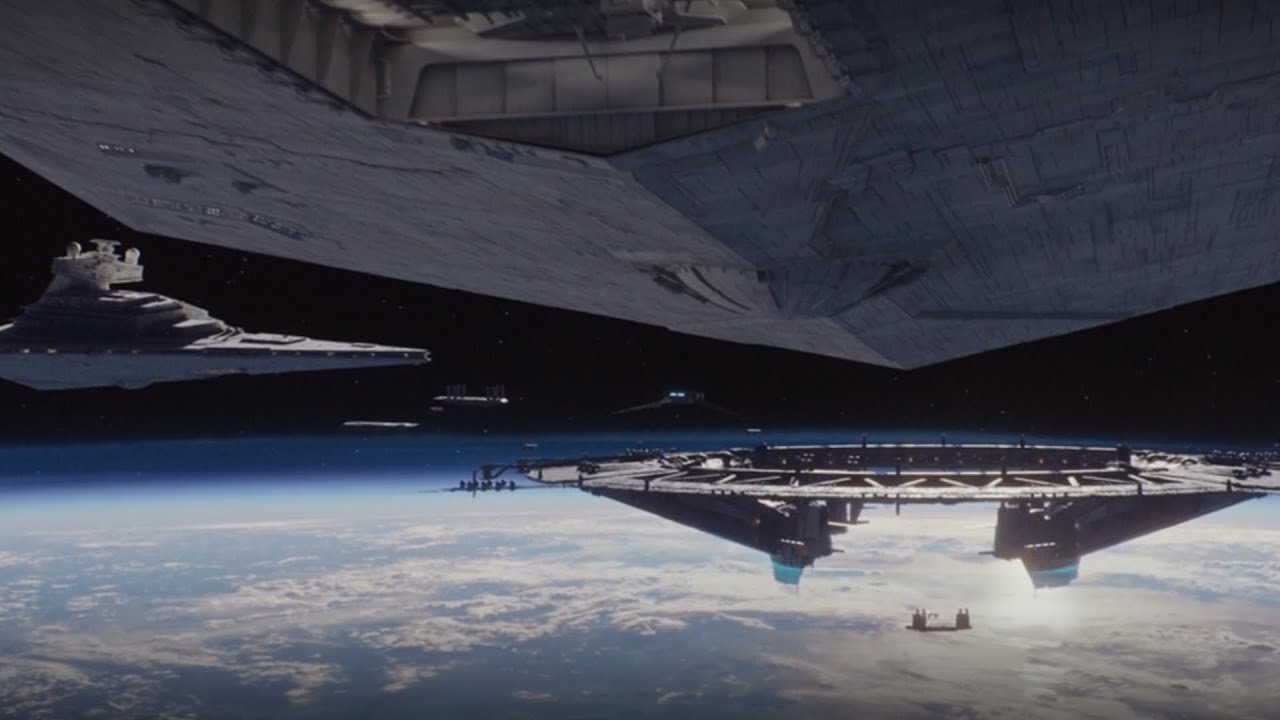 Rogue One: A Star Wars Story | Penetrating the Shield Gate (Music Only ...