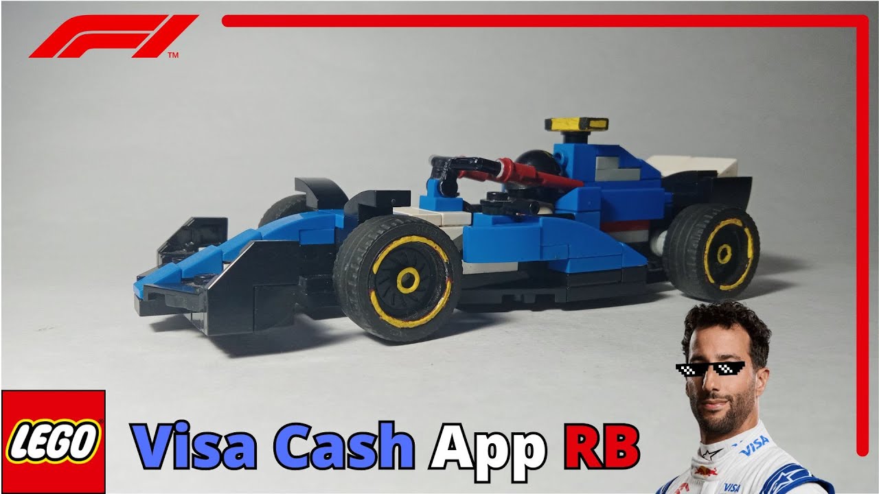 Lego Visa Cash App Racing Bulls (VCARB1) || #lego #f1 - YouTube
