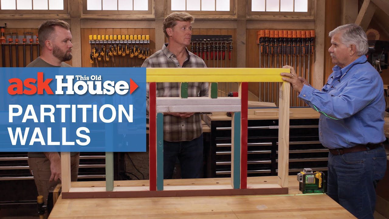 Partition Wall Framing 101 | Ask This Old House - YouTube