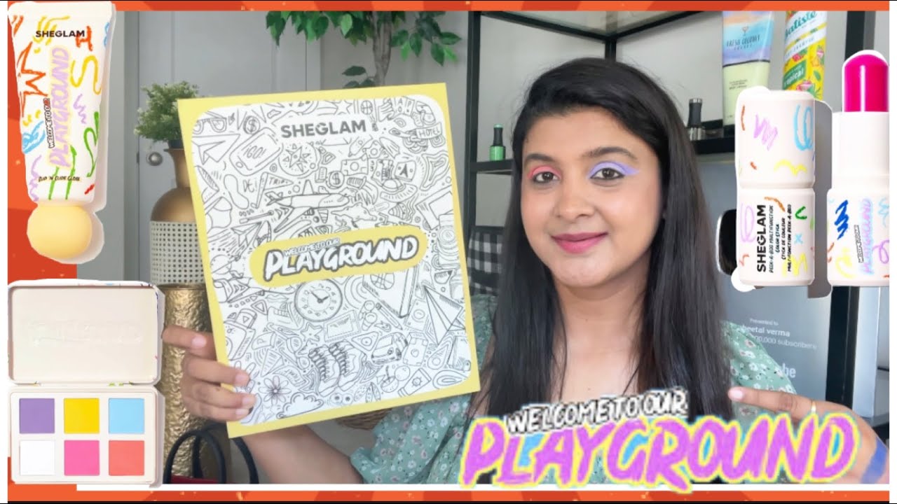 SHEGLAM- WELCOME TO OUR PLAYGROUND COLLECTION |MAKEUP - YouTube
