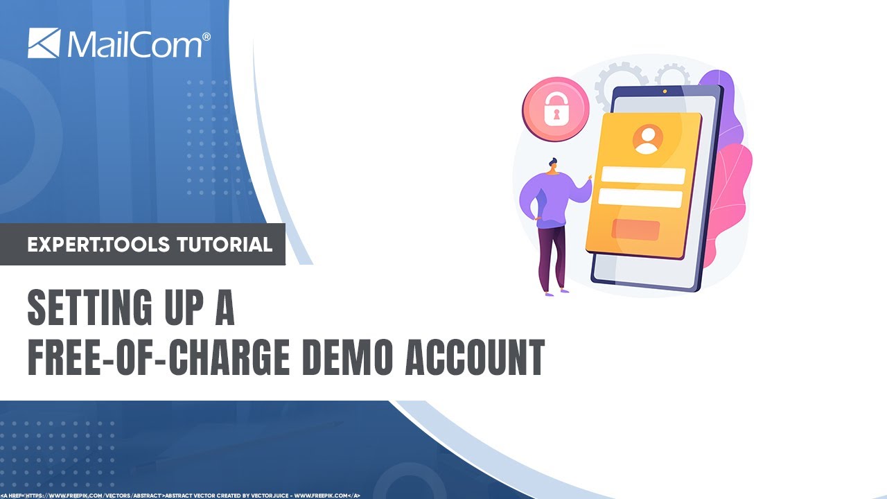 Expert.tools Tutorial - Setting up a free-of-charge demo account - YouTube