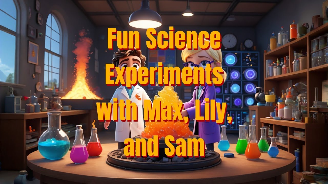 Fun Science Experiments with Max, Lily, and Sam - YouTube