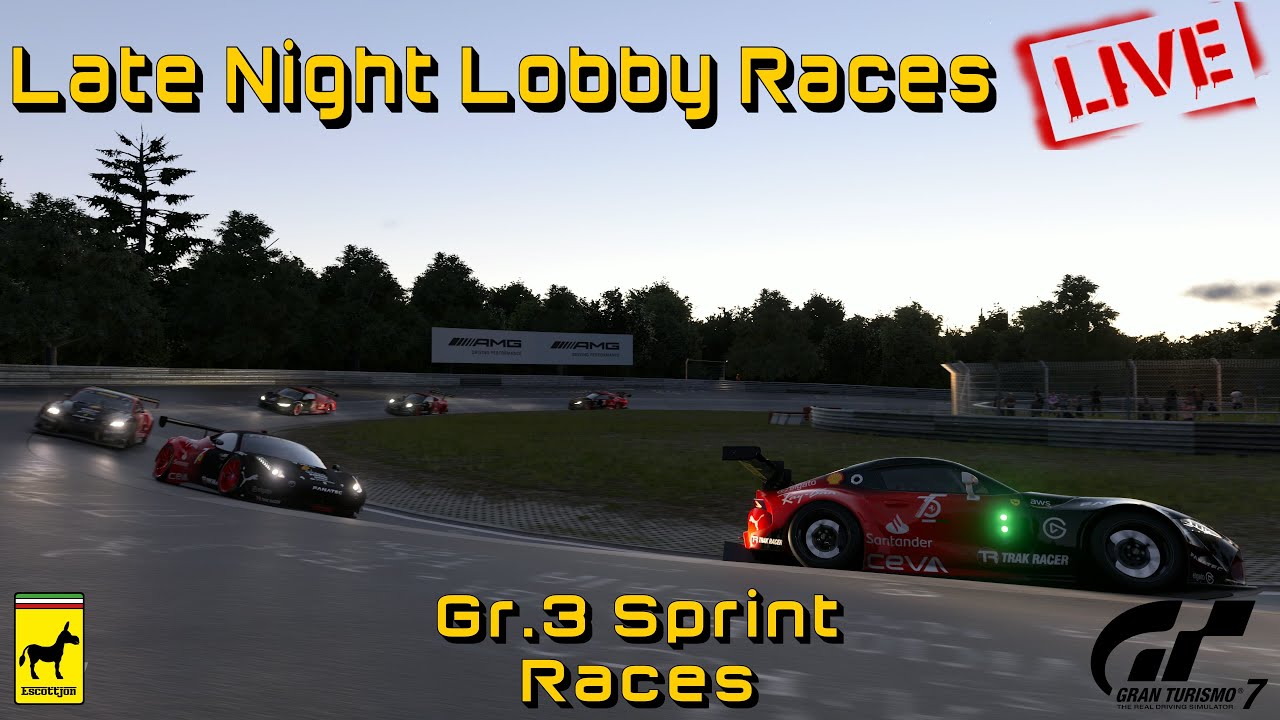 LIVE | Gran Turismo 7 | Late Night Lobby Races | Gr.3 Sprint Races ...