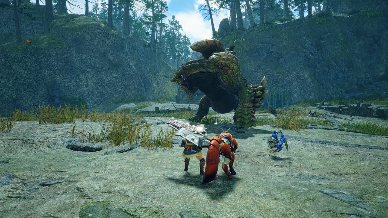 MH Rise Sunbreak - Garangolm Scratching And Sniffing - YouTube