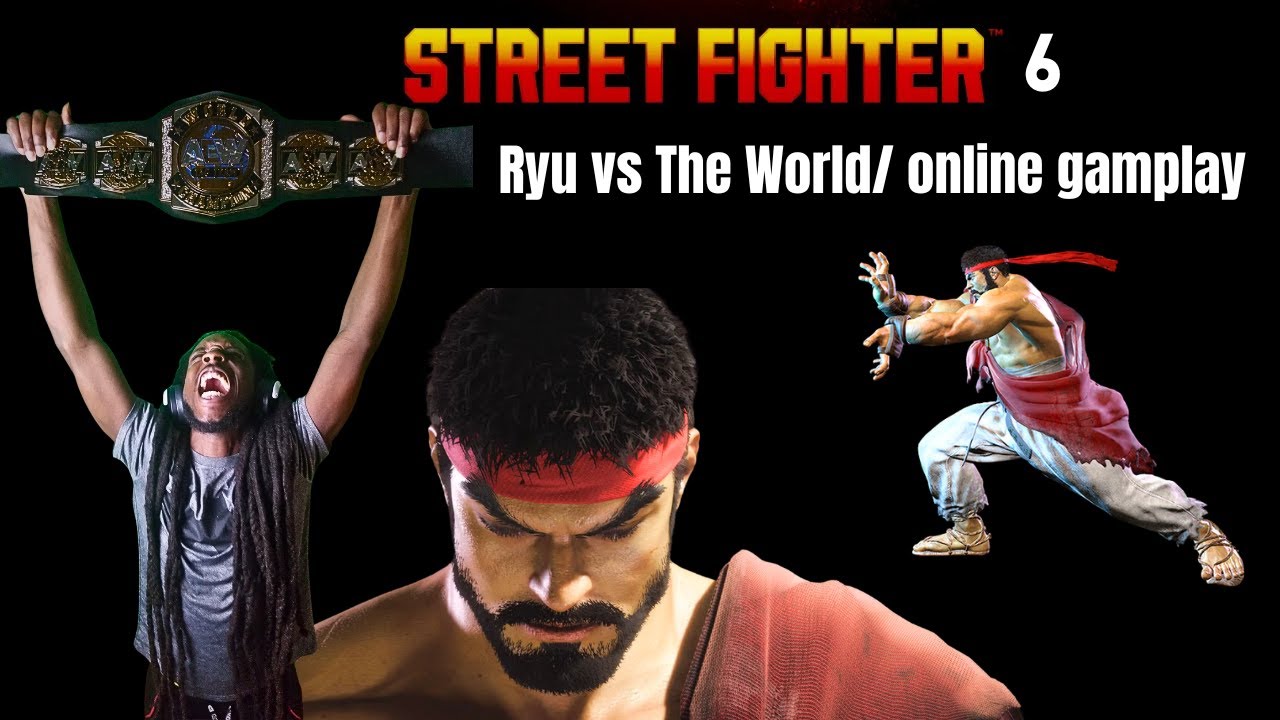 RYU vs the world/ Online game play/ Sf6 - YouTube