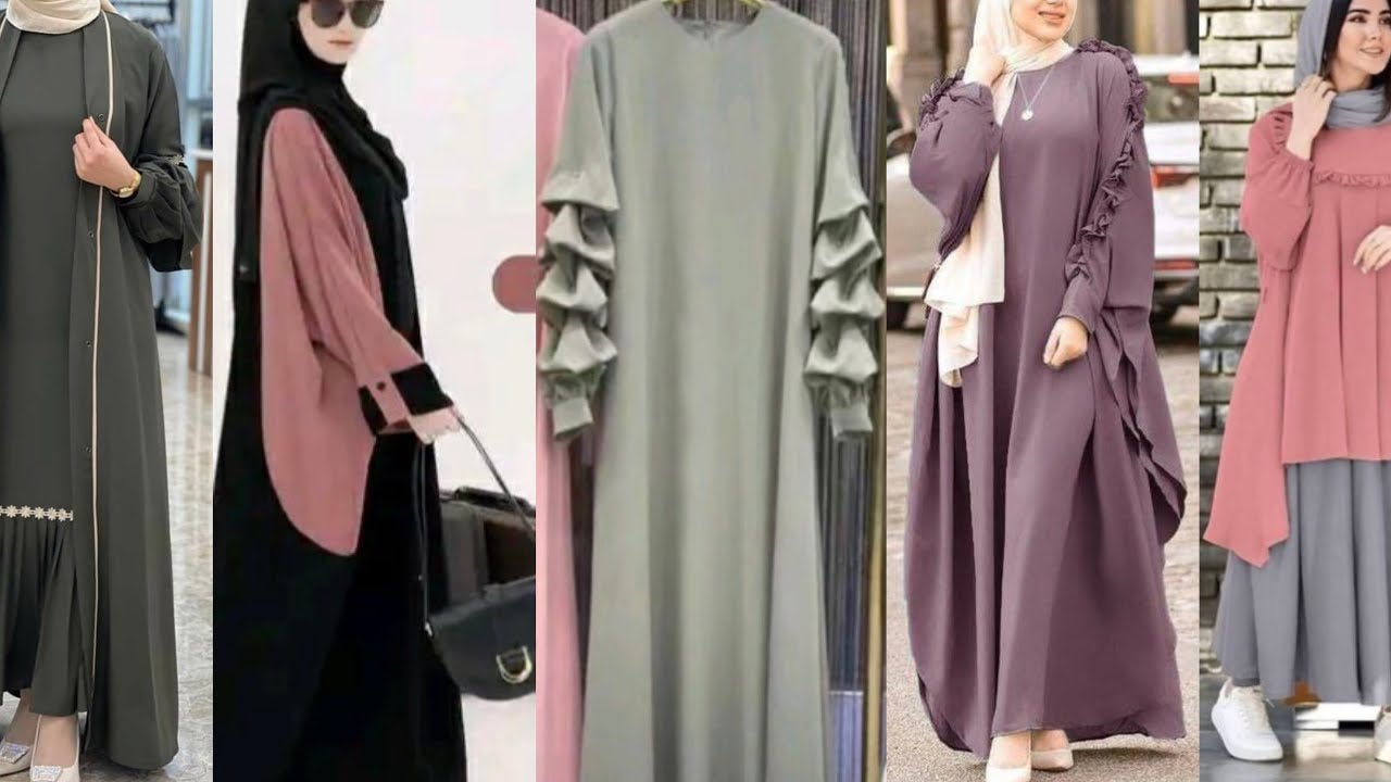 Beautiful habaya designs|Modern&trendy abaya designs|New design abayas ...