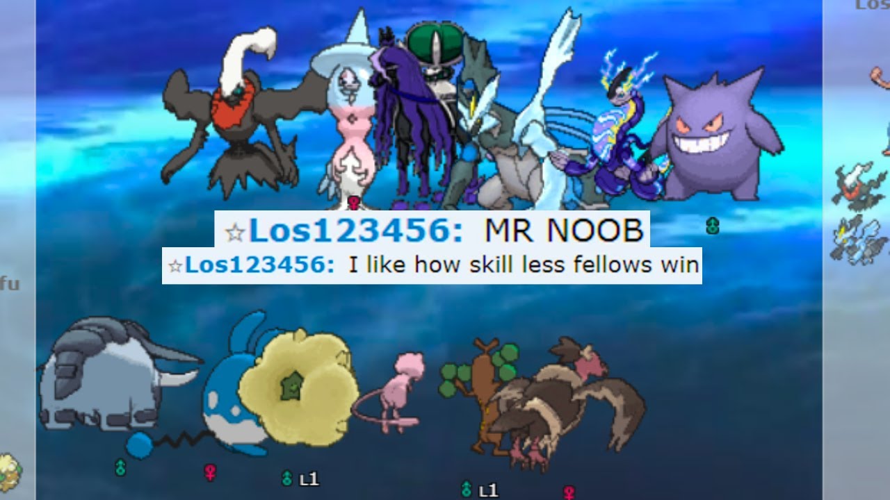 THIS IS HOW LEVEL 1 TROLL ABSOLUTELY SHATTERS NOOBS ON POKEMON SHOWDOWN ...