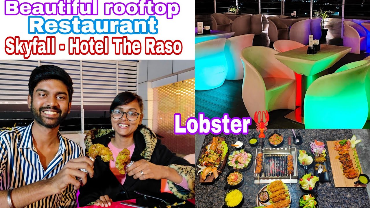Beautiful Rooftop Restaurant in Ranchi | Skyfall - Hotel The Raso - YouTube
