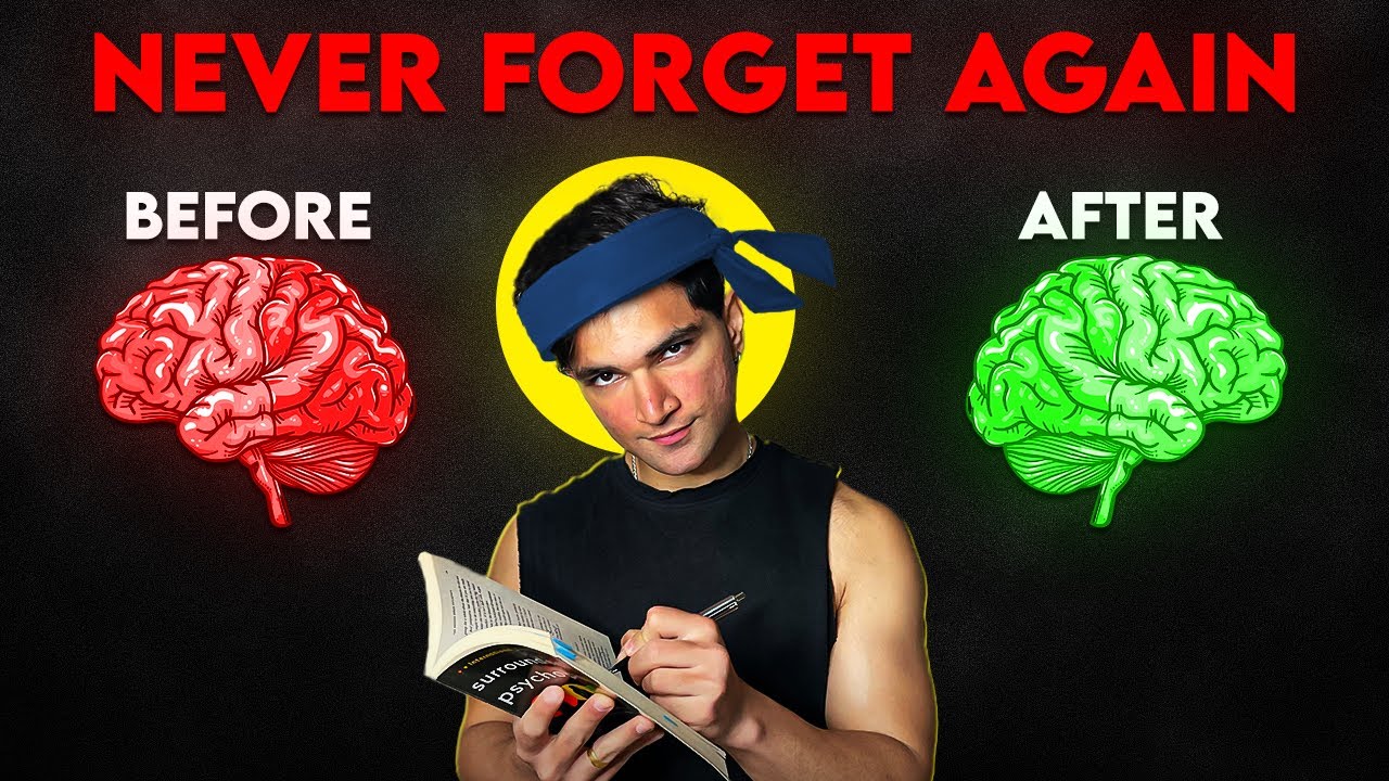 how to remember everything you read ( the ultimate memory hack! ) - YouTube