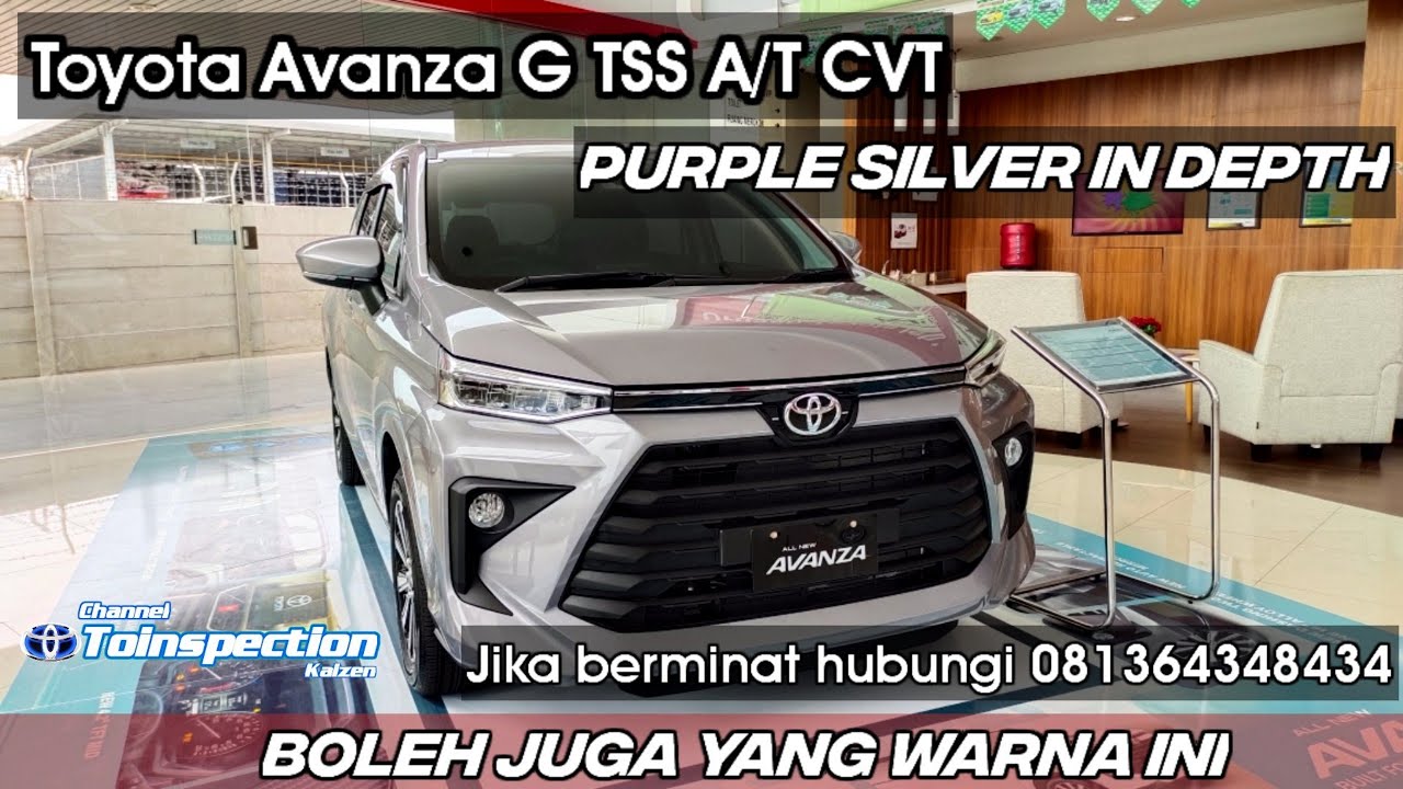 Toyota Avanza G TSS terbaru 2022 FWD A/T CVT in depht - YouTube