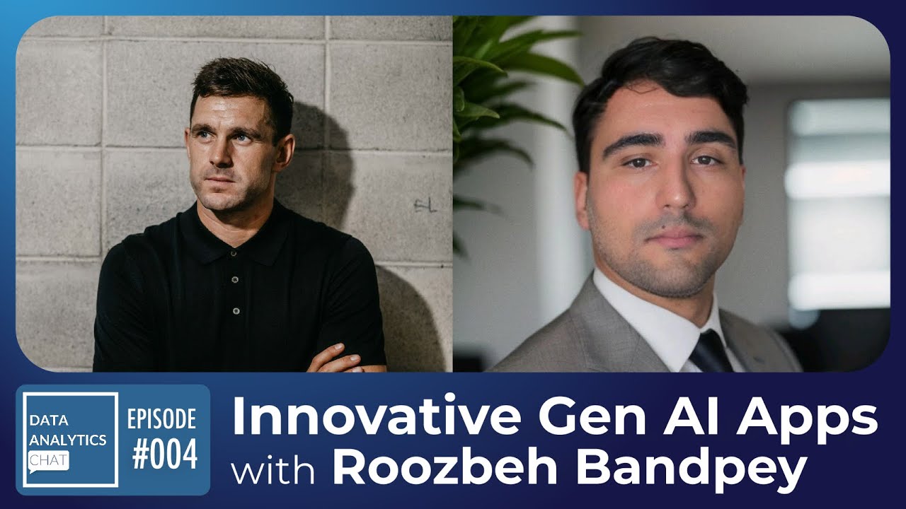 Innovative Generative AI Applications, with Roozbeh Bandpey (AI Start ...